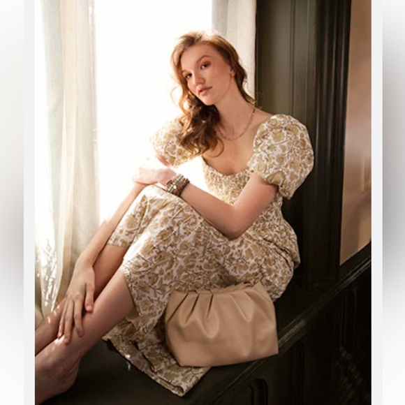Anna Cate | Dresses | Anna Catemae Midi In Ivory | Poshmark
